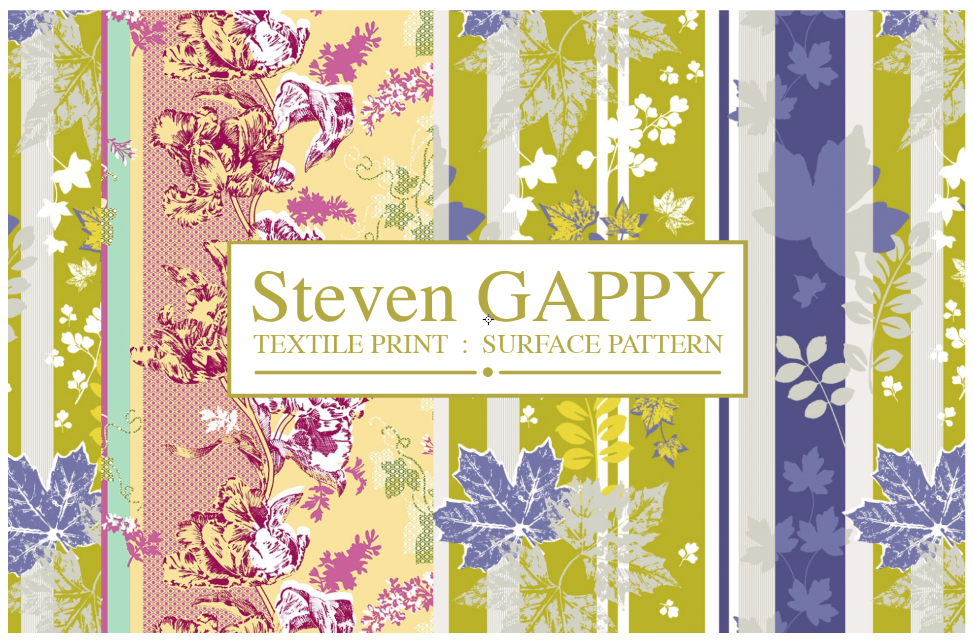 Steven Gappy | Textile print and surface pattern design